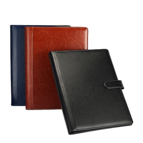 Personalized White Pvc Hardcover Office Paper Storage File Document ...