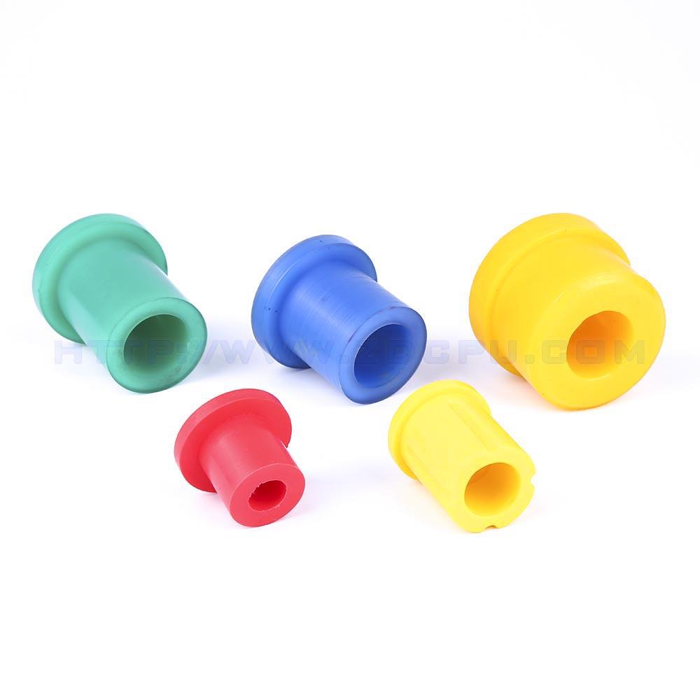 Custom Colored Car Molded Polyurethane Bushing Hdpe Pu Bushing ...