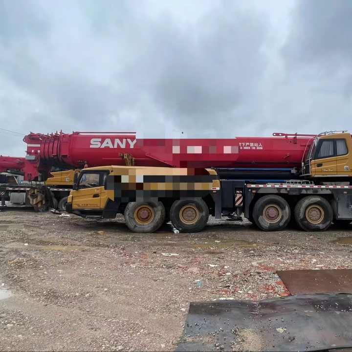 SANY All Terrain Crane 300T New Middle-Size 300ton Truck Crane with 81m ...