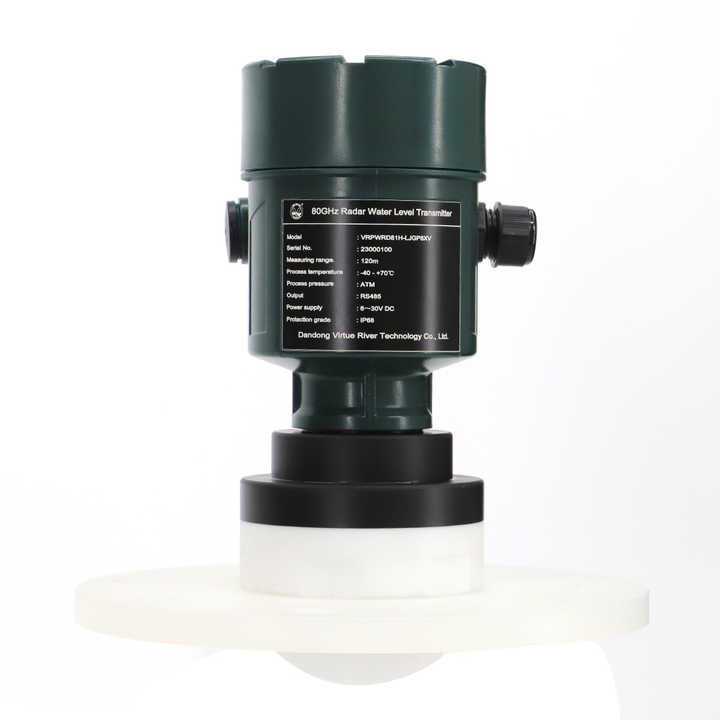 80GHZ Continuous Radar Level Sensor Non-contact Level Measurement RS485 ...