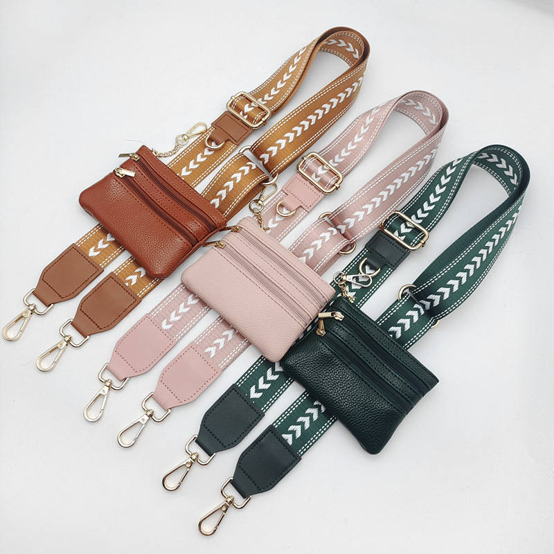 Straps for Bags with Coin Purse Removable Wallet Shoulder Strap Mobile ...