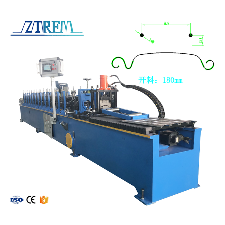 Steel manufacture machine louver rolling shutter door profile sheet making machine price ...