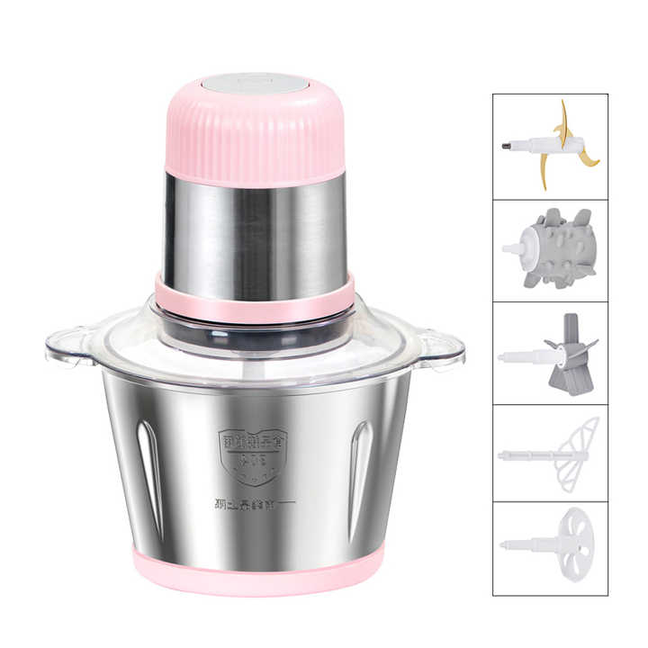 Meat Grinders Slicer Mini Meat Grinder Mini Food Garlic Vegetable ...