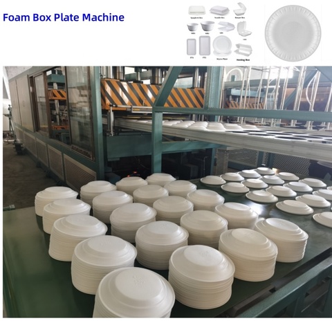 Low Price Foam Dish /tray Making Machine Ps Foam Plate Production Line ...
