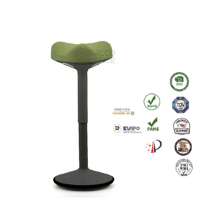 Ergonomic Rocking Stool - Active Balance for Salon & Office