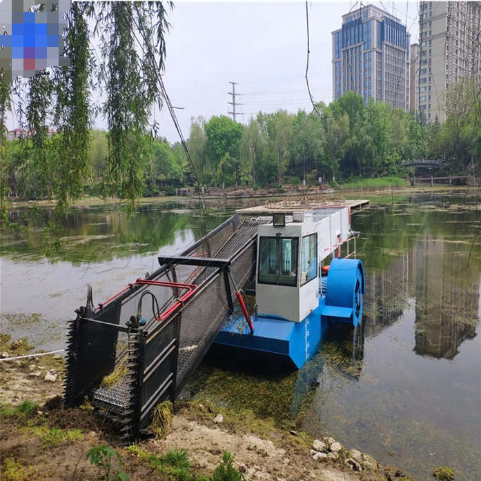 River Cleaning Equipment / Unmanned Garbage Waste Cleaning Boat / River ...