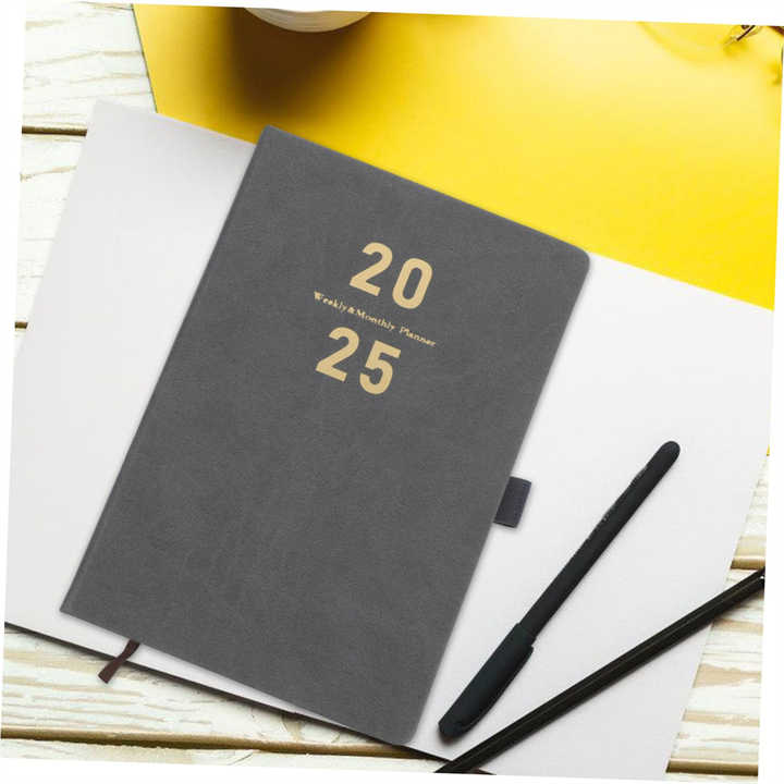 Promotional Pu Leather A5/A4 Agenda Notebook 2026 Agendas Schedule ...