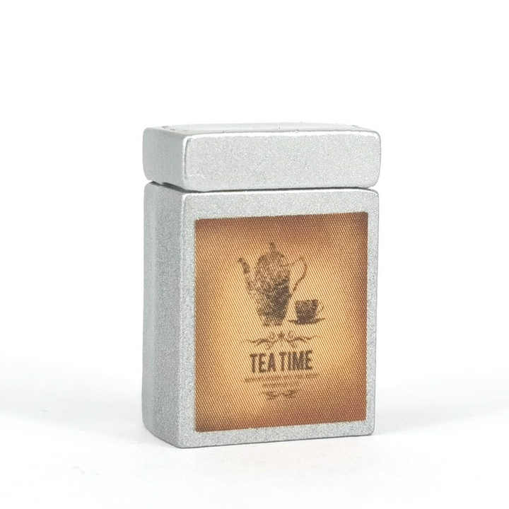 New Arrival Dollhouse Mini Miniature Metal Metal Tea Pot Metallic Tea ...