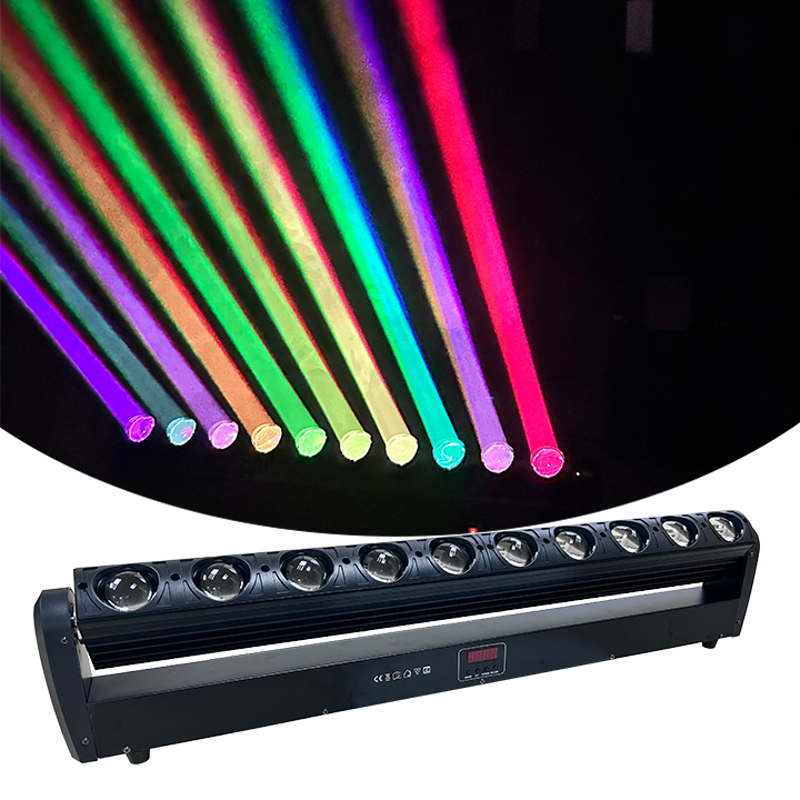 Fullcolor 10x40w RGBW LED Wall Washer Beam Moving Light Bar