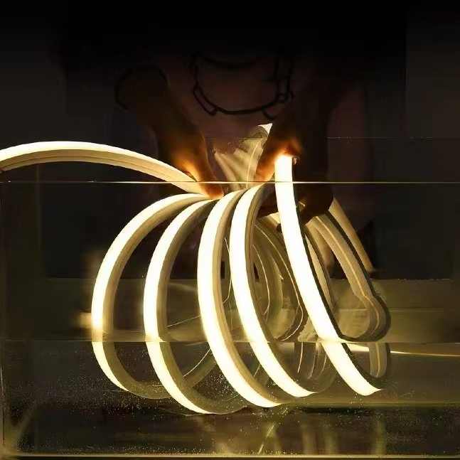 1616 Top View Warm White LED Neon Flex Strip 500LM/M High Brightness ...