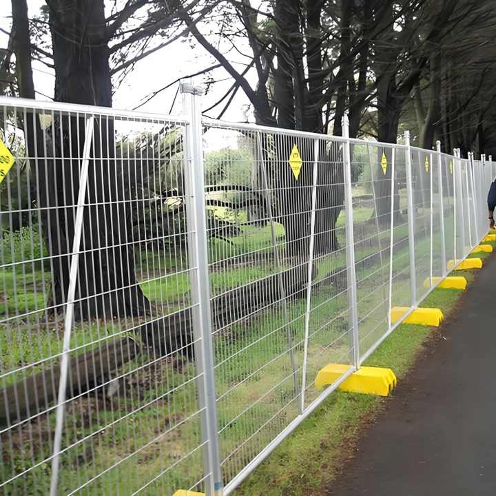 Top-Rated Outdoor PVC & Metal Fence Panels Wire Mesh Temporary Outdoor Fence From Australia for ...