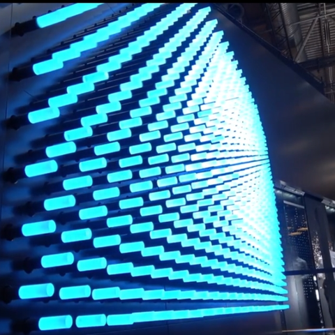 Mechanical Digital Interactive Modern Flip-Disc Kinetic Art Wall ...