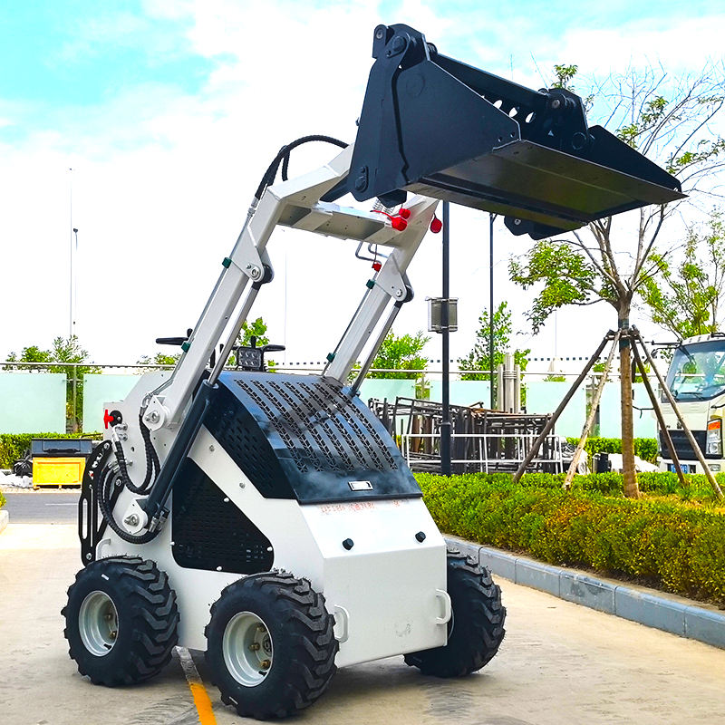 Kubota Mini Skid Steer Loader with Diesel Japanese Engine Wheel/Track ...