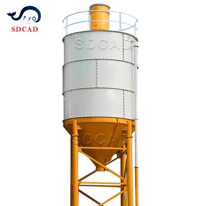 Portable Cement Silo - Easy Transportation & Installation
