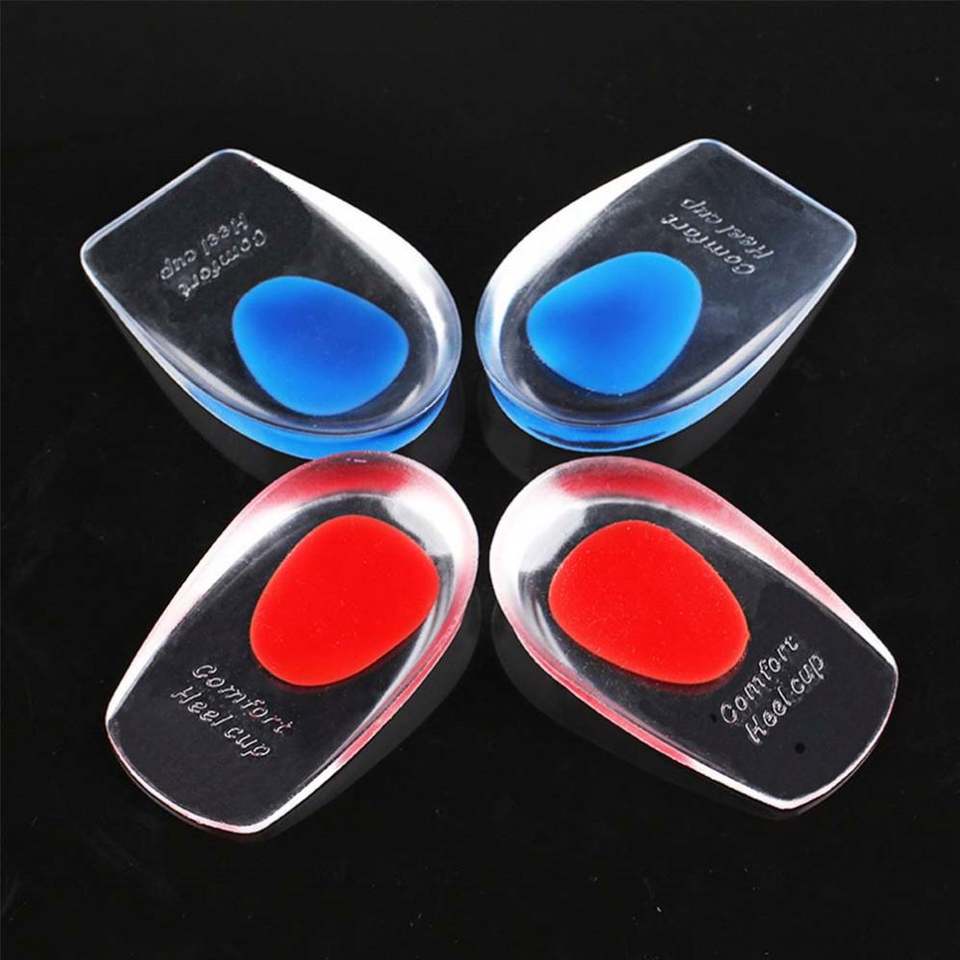JOGHN Comfort Insoles Silicone Gel Elevator Shoes Pad Insole Elevator ...