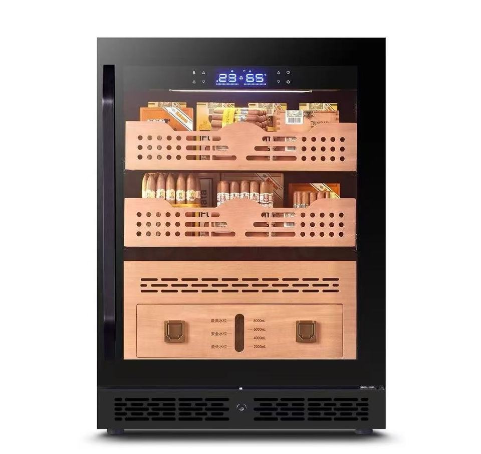 High Quality Thermostat Cigar Cabinet Humidor Made in China Mini Cigar ...