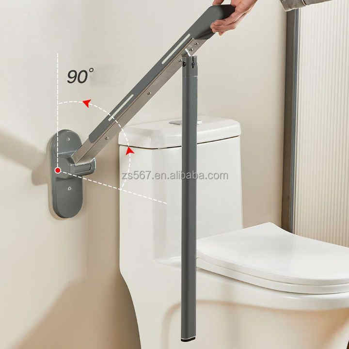 Stainless Steel Disabled Toilet Grab Rail Aluminum Rail for Toilet Door ...