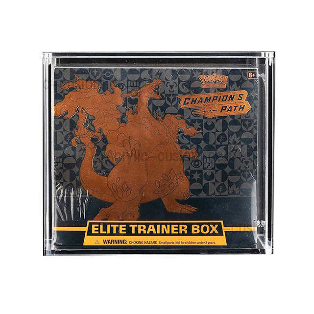 Custom Acrylic Pokemon ETB Box - Magnetic Lid & Luxury