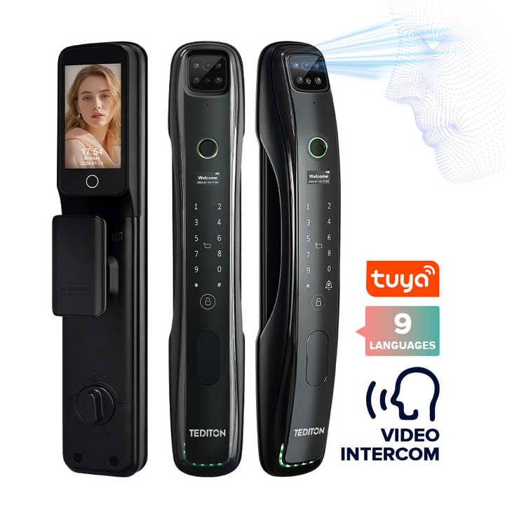 Tediton Smart Camera Door Lock - Secure & Convenient