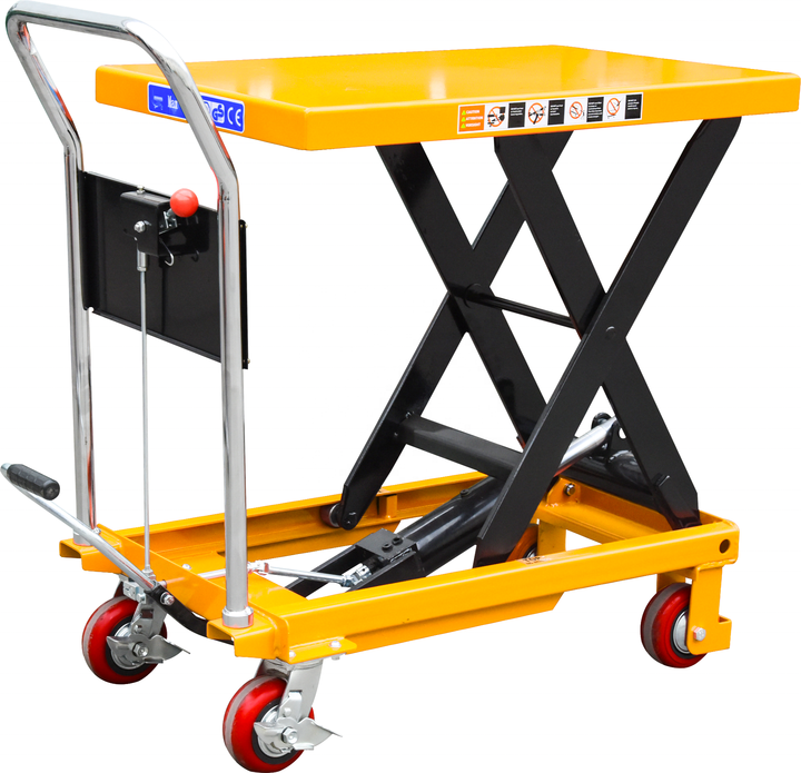 Manual Lift Table - 150kg Capacity Hydraulic Scissor Lift