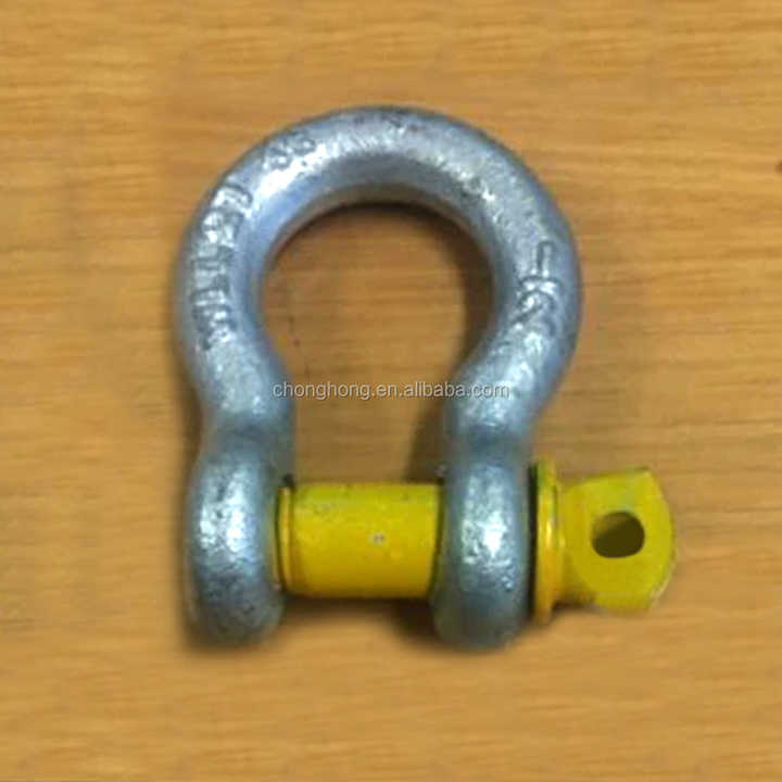 Hot Dipped Galvanized Shackles - Durable Carbon Steel