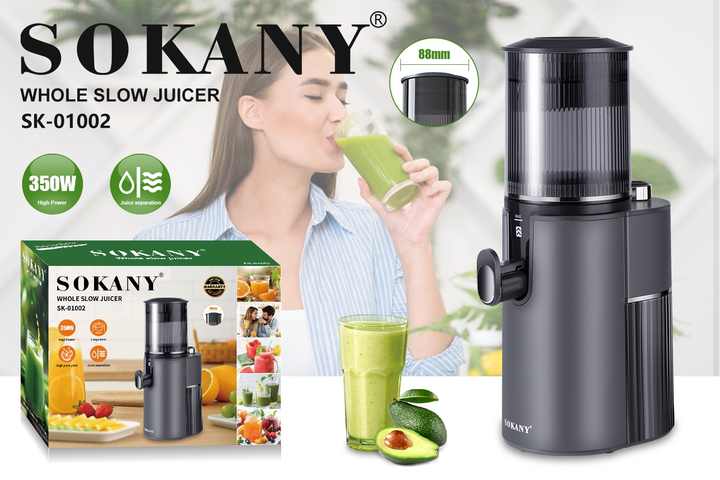 Sokany German Motor Technology - Efficient Juicing Solutions