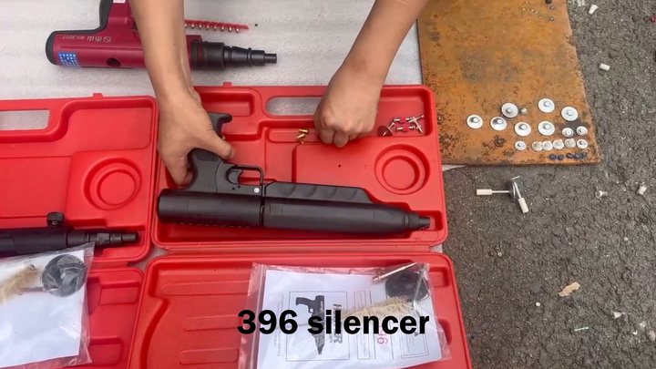 Factory Exclusive .22 CAL Single Shot Shooting Nailer PT-396 for ...