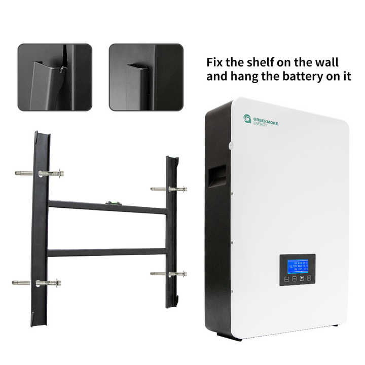 Household Backup Power Wall Battery Lifepo4 48V 51.2V 100Ah 200AH Home ...