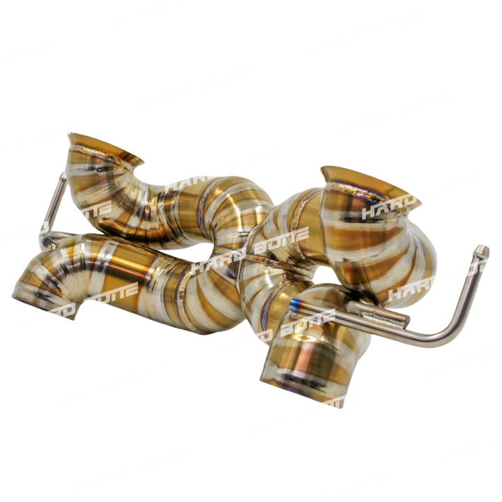 OEM Titanium Catback Exhaust System for Ferrari California T 3.9T 2012 ...