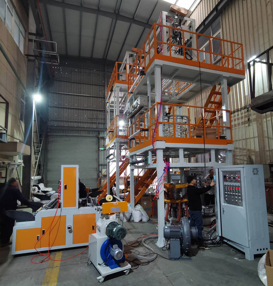 High-Speed Co-extrusion Blown Film Line Rotary Die for BOPP HDPE LDPE ...