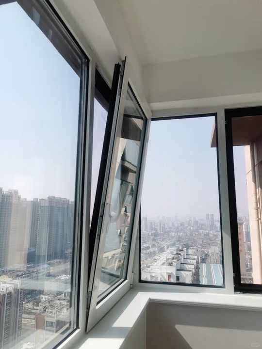AUMEGI American NFRC Modern Design Tilt Turn Casement Window Double ...
