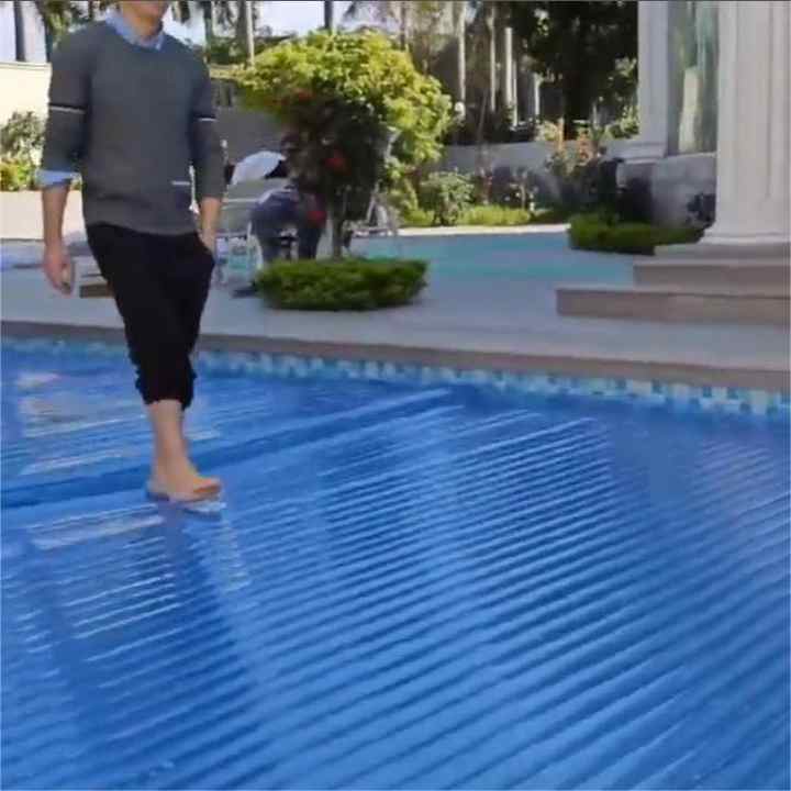 Automatic Fashionable Above Ground Swimspa Lift Pool Cover