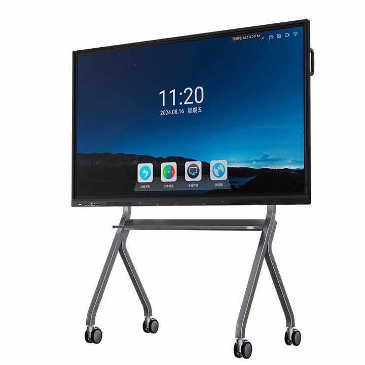 Etto 55/65/75/86/98 Inch Touch Screen LCD Display Flat Digital School Smart White Interactive ...