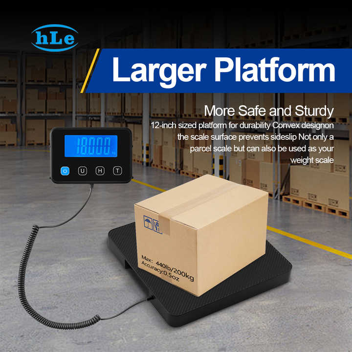 Highly Accurate Lcd Display 200kg Heavy Duty Platform Post Office ...
