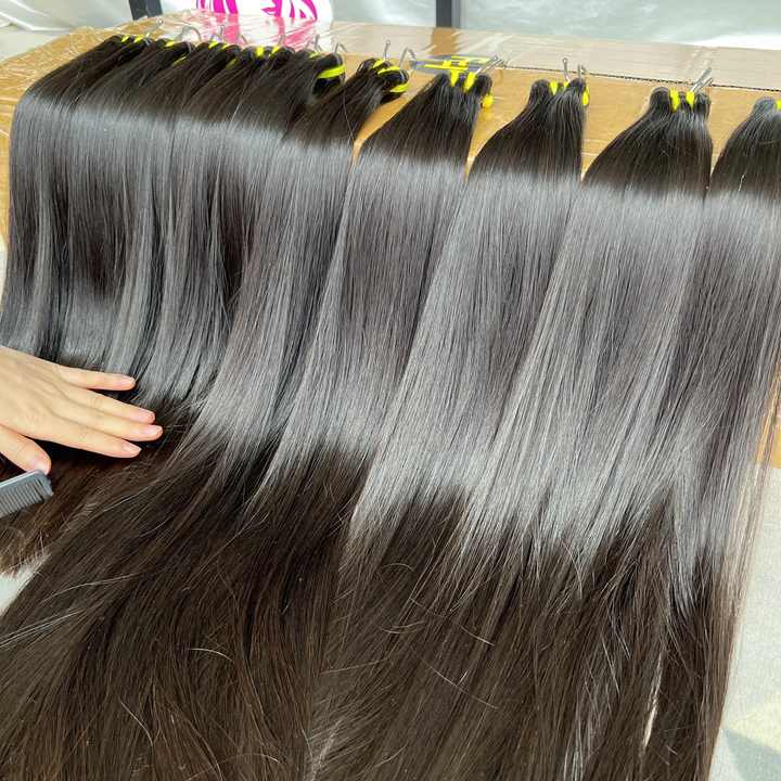 100% Raw Indian Hair Bone Straight Bundle Vendors Wholesale Virgin ...