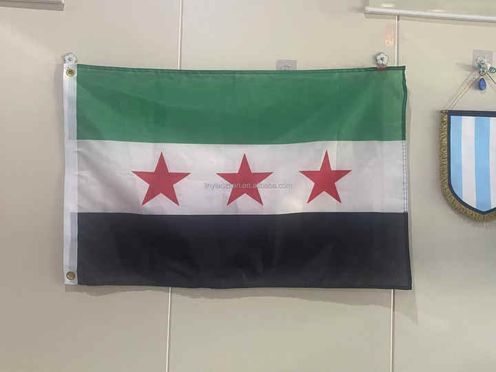 Syrian Flag - National Symbol of the Syrian Arab Republic