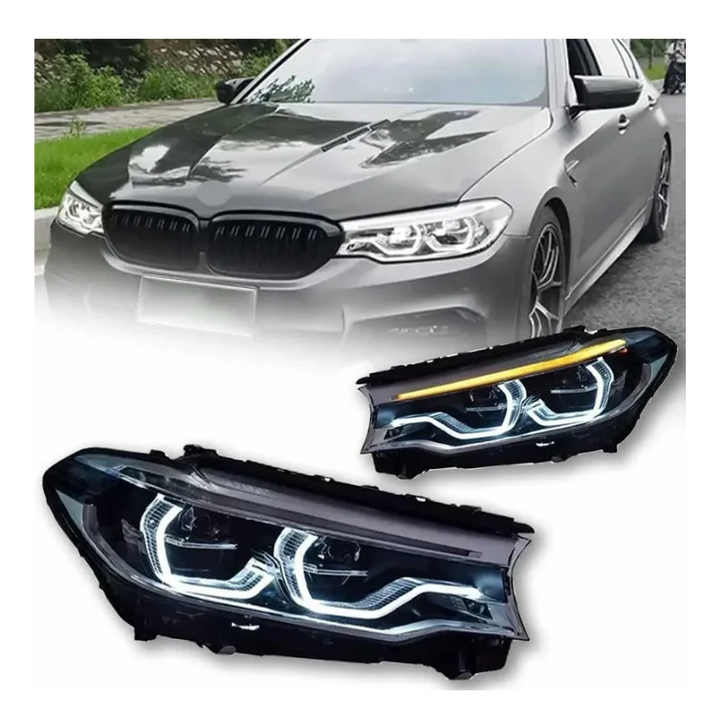 G30 Upgrade Headlights for Bmw 5 Series G30 G38 2018-2020