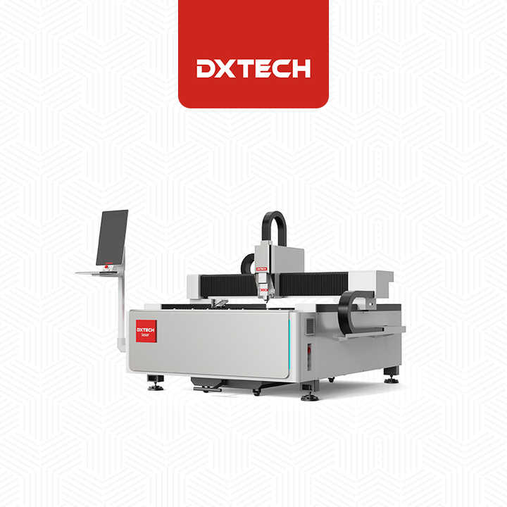 Dxtech Small Size Mini 1313 CNC Laser Cutter - Fiber Laser Cutting Machine