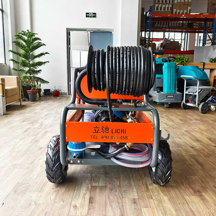 LC 22KW Electric Jet Pipeline Washer Sewer Jetter 2465psi 170Bar Double ...