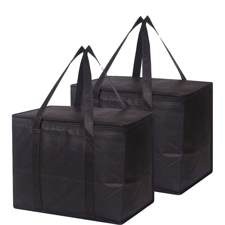 Large Capacity Fashion Letter Design Insulated Non-woven Food Delivery ...