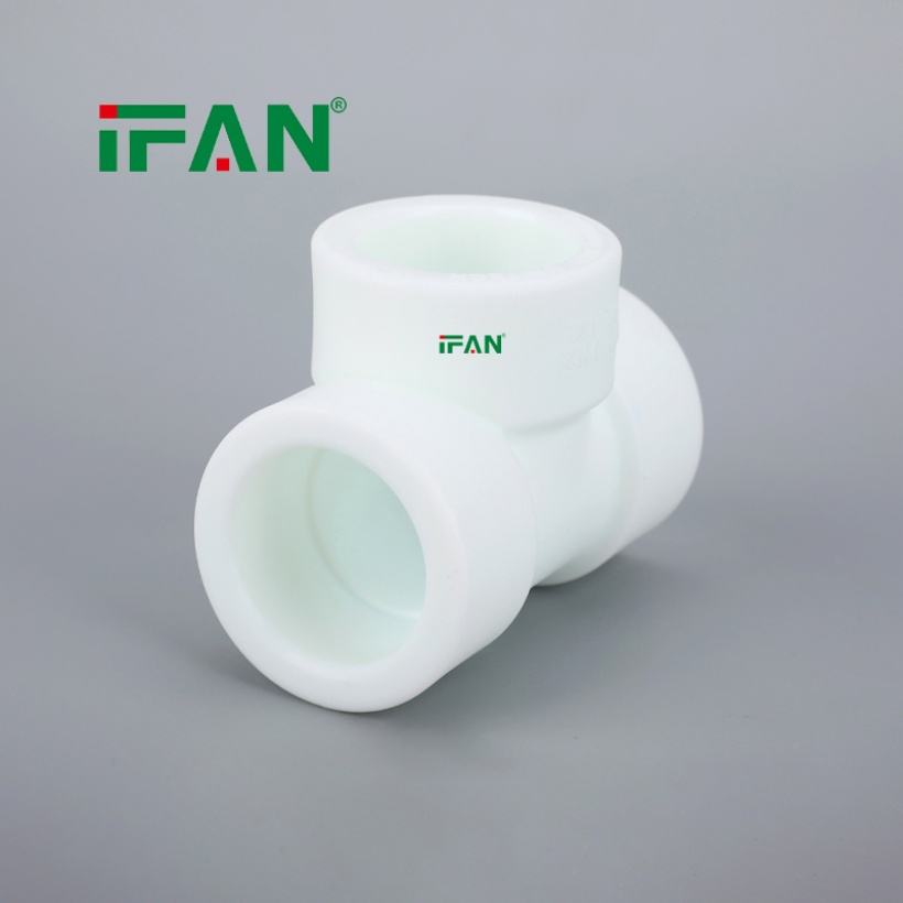 IFAN Anti Corrosion PPR Plumbing Fittings White Cross Tee PPR Fittings ...