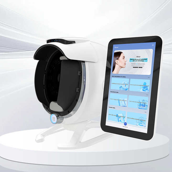 2025 Portable 3d Skin Analysis Machine Facial Lcd Wifi Skin Lamp Scan ...