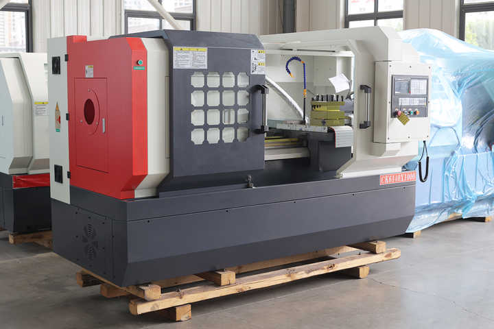 China Precision 2 Axis CK6140 Automatic Siemens Fanuc Horizontal Flat Bed Price Metal Turning ...