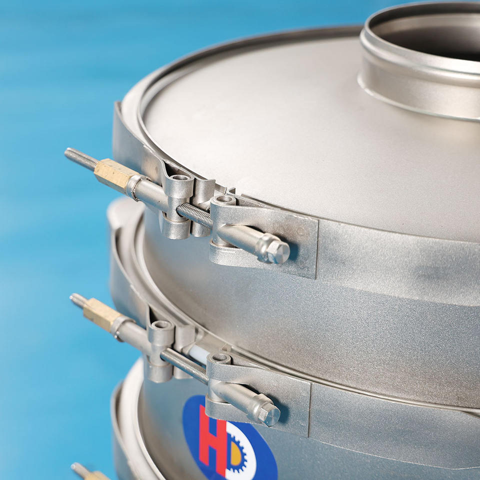 Rice Bran Screening Sanitary Round Separator | Food-Grade Dust-Free ...