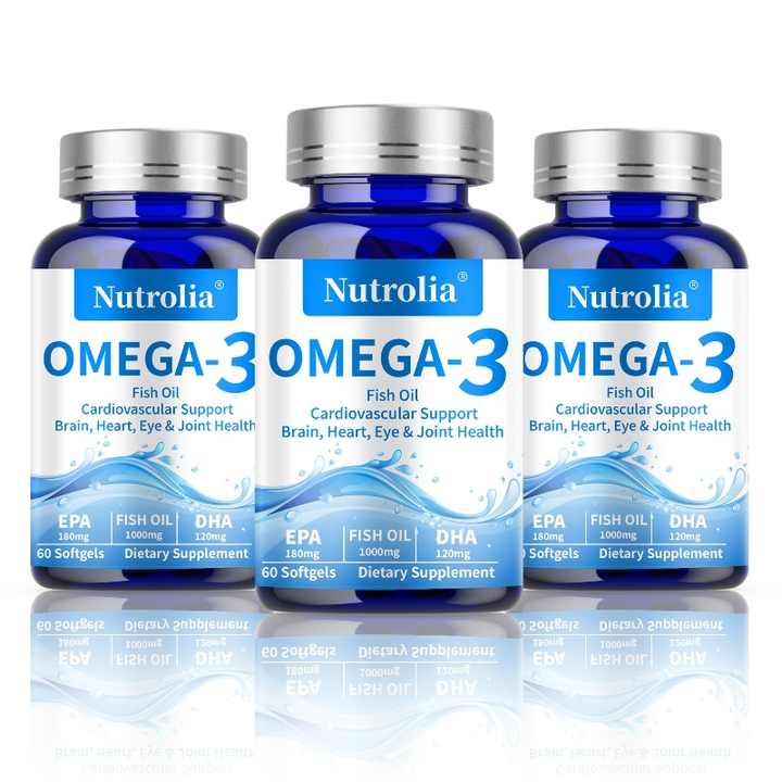 Oem/Odm High Quality Vitamins Fish Oil Omega 3 Supplements Private Label Fish Oil Softgel ...