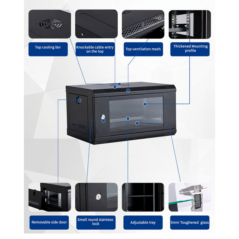 DVR Rak 4U yang Dipasang di Dinding - Solusi Penyimpanan yang Andal