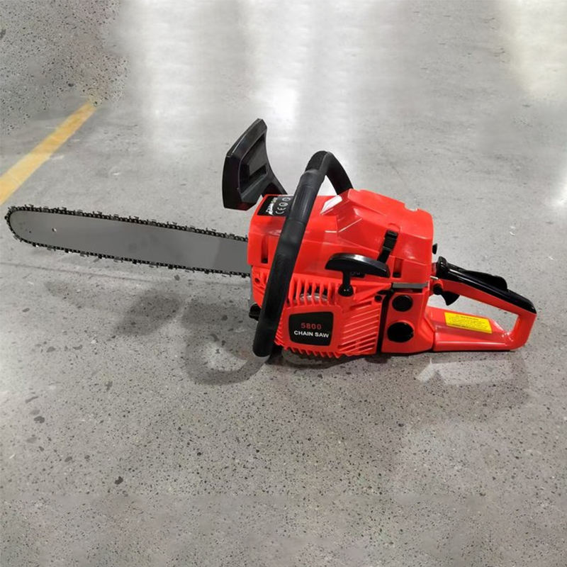 2-stroke petrol saw Professional 58cc Chain Saw 20in 9000 Rpm Engine ...
