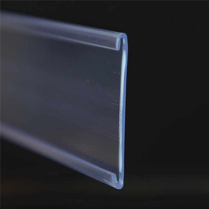 C Channel Profile Strip Label Holder for Supermarket Shelves