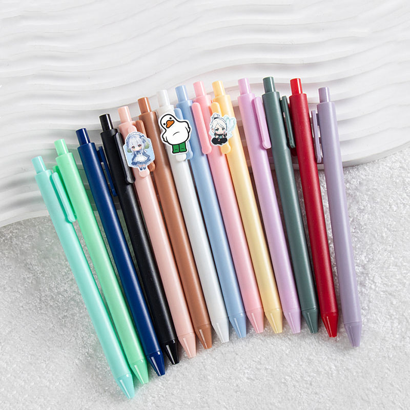 Custom Acrylic Clip Pen UV Printing Any Logo Custom Colorful Ballpoint ...