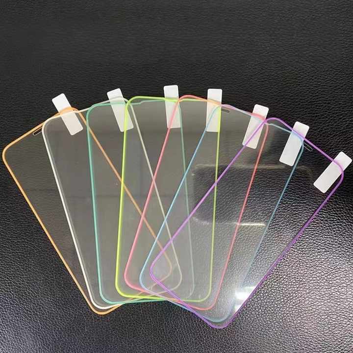 Customize Cell Phone Glass Night Lighting Full Glue Tempered Luminous ...